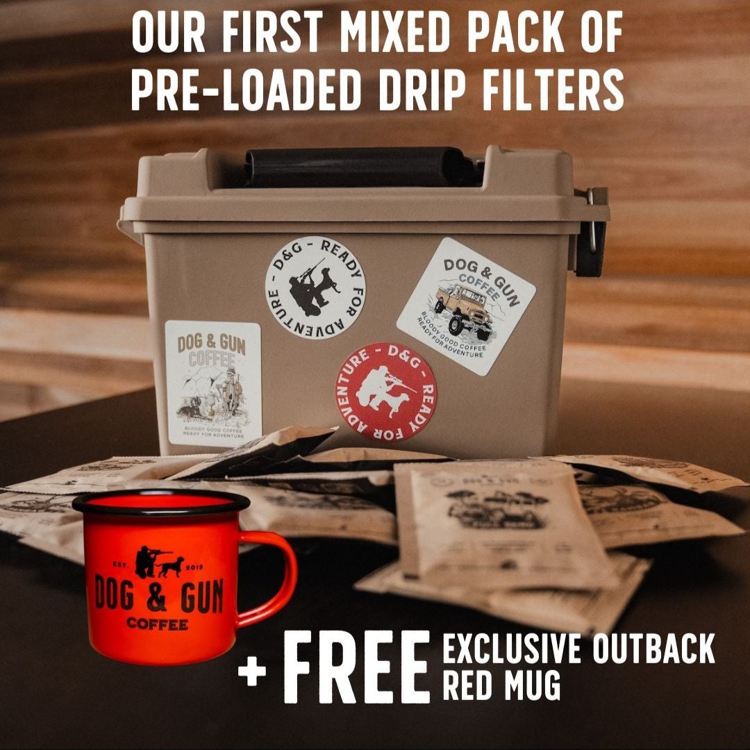 Dog & Gun Coffee - Bloody Good Coffee. Ready For Adventure.