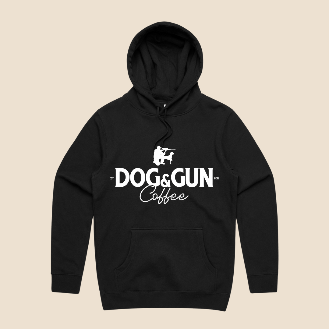 New Logo Hoodie – Dog & Gun Coffee
