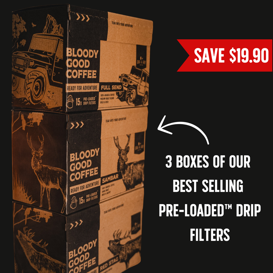 Dog & Gun Coffee - Bloody Good Coffee. Ready For Adventure.