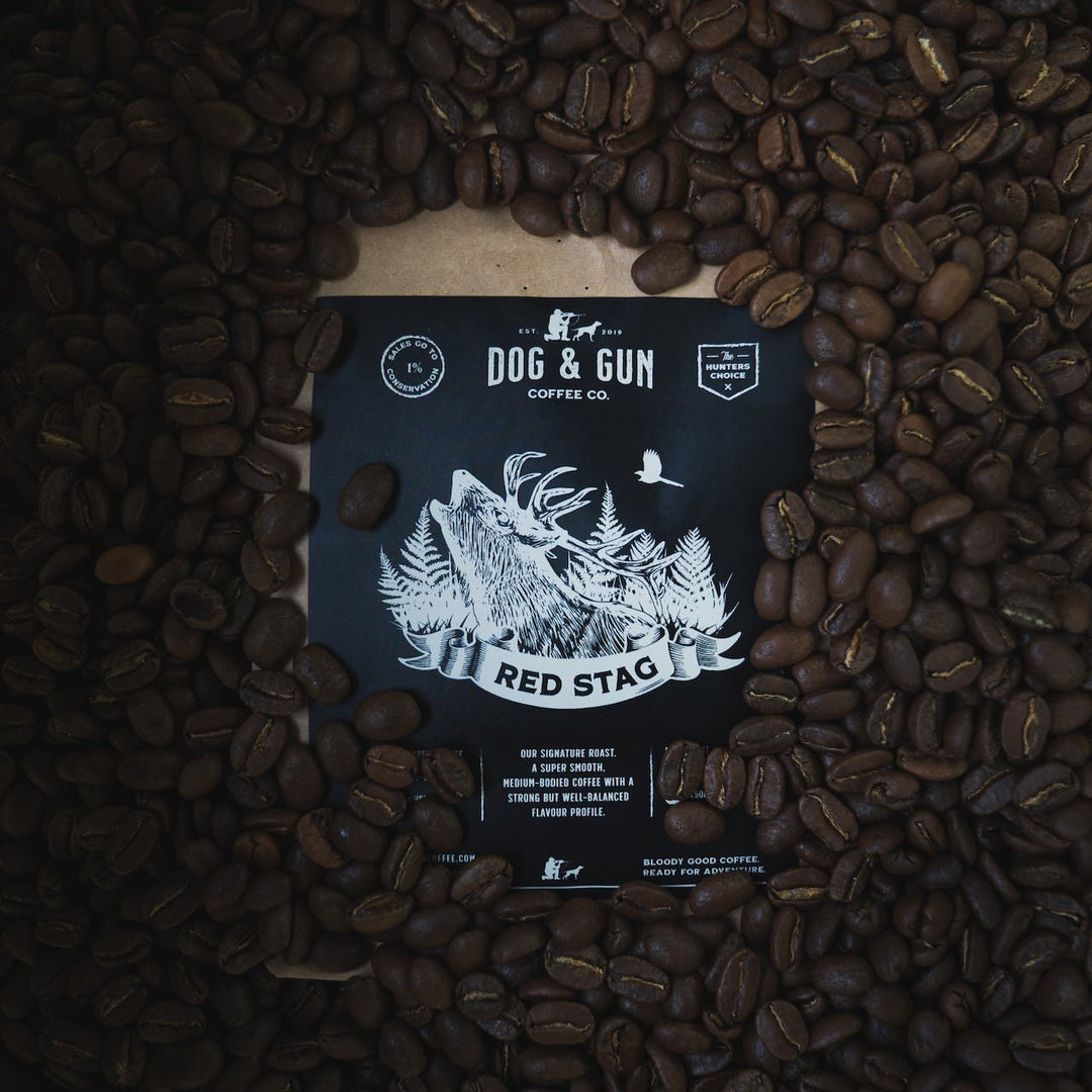Red Stag - Savoury Medium Roast – Dog & Gun Coffee